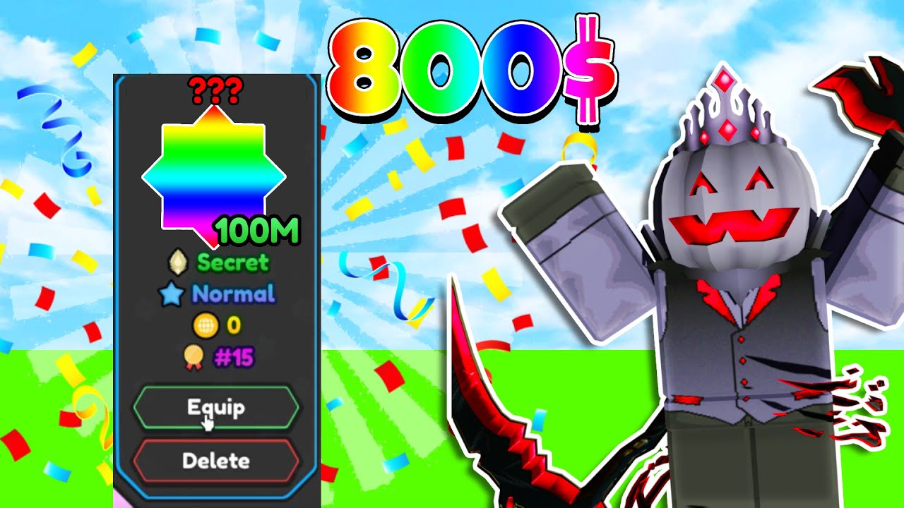 🍀I SPENT 800$ TO GET MY FIRST SECRET PET In Tapping Legends X I Roblox ...