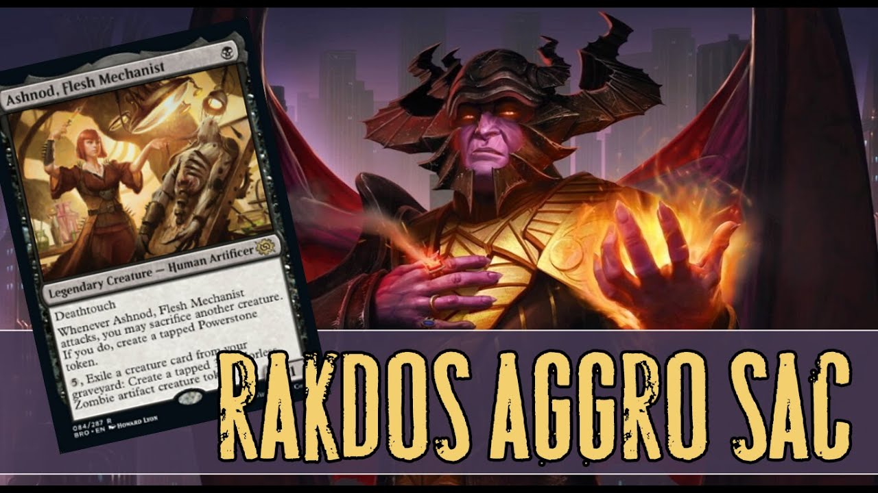 Новый Ракдос МОГЁТ! MTG Arena Rakdos Aggro Brothers War Standard DECK ...