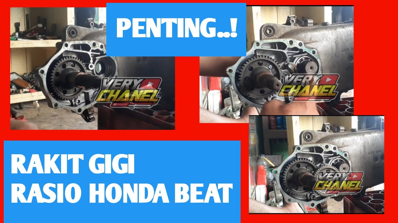 Pemasangan Gigi Rasio beat - YouTube