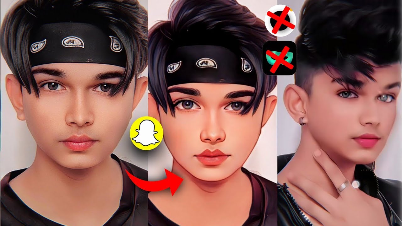 How to Make Cartoon face Effect ||Real Video Ko Cartoon Me Kaise Banaye ...