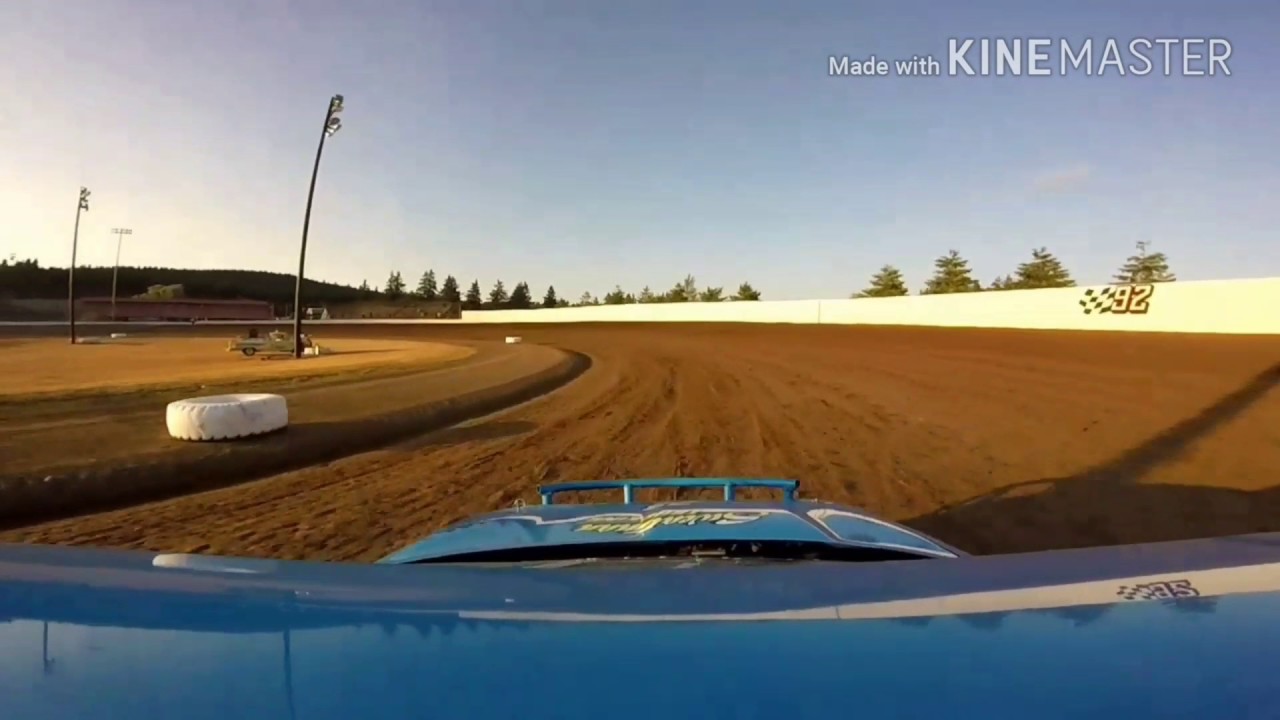 7/15/17 Outlaw tuners heat race, Grays Harbor Raceway, Tyler Sundstrom ...