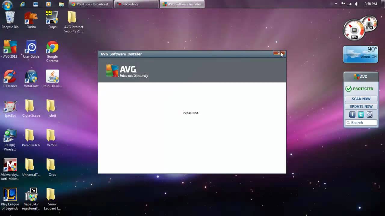 How to get AVG 2012 free [no torrent] - YouTube