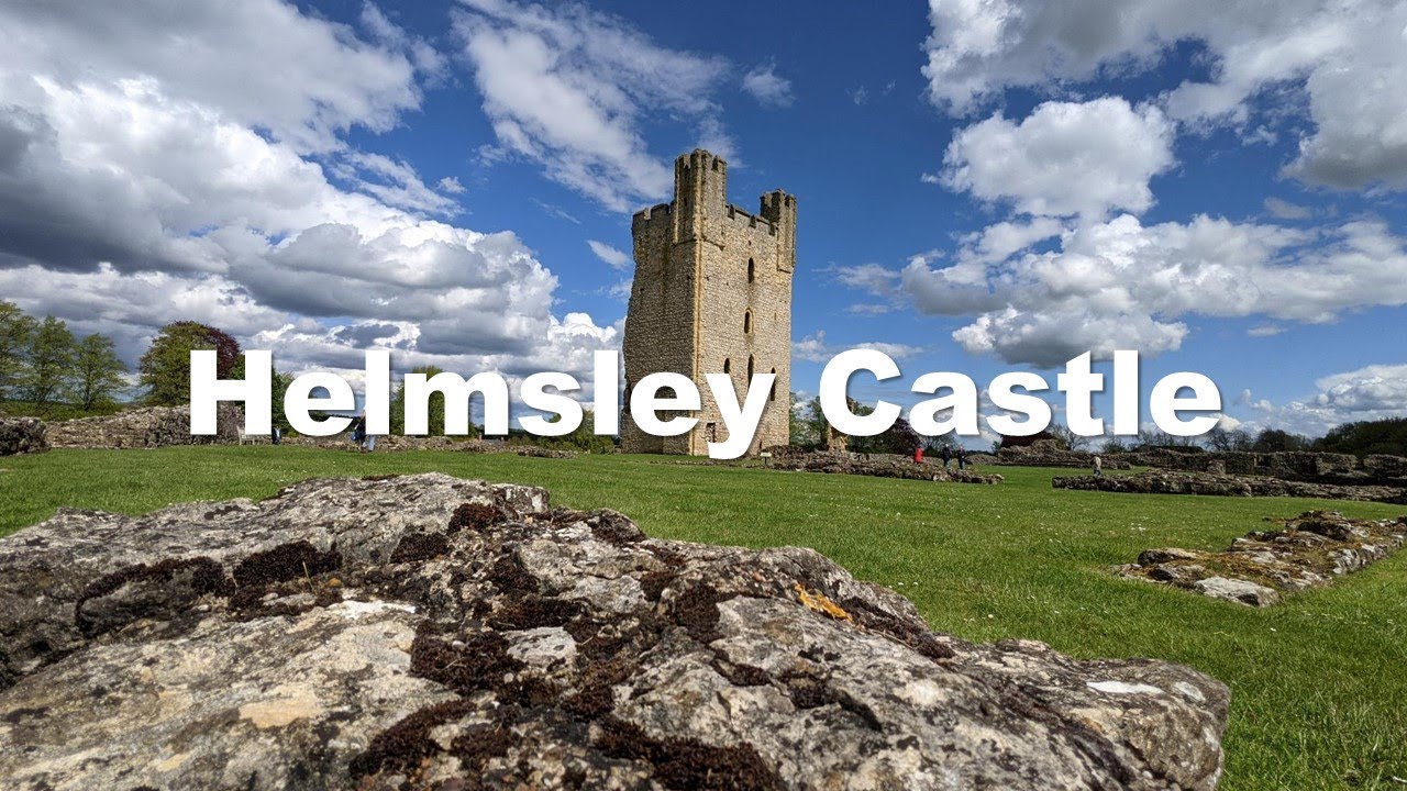 Helmsley Castle | Walking Tour - YouTube