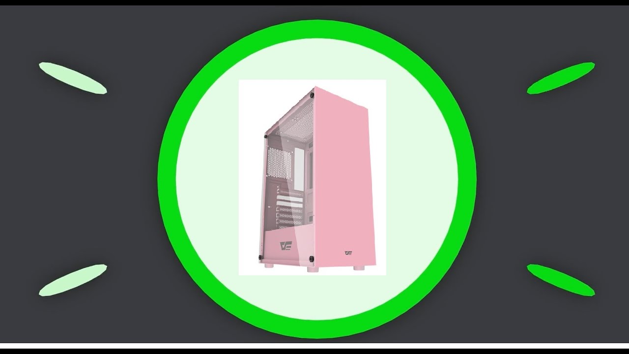 Unboxing e review gabinete AIGO DARKFLASH DK100 Pink - YouTube