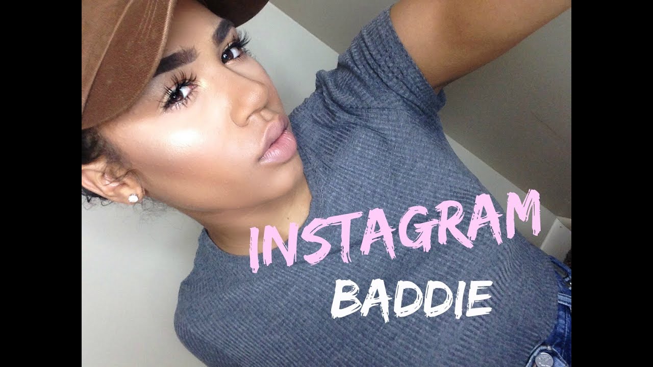 Instagram Baddie: MAKEUP TUTORIAL - YouTube