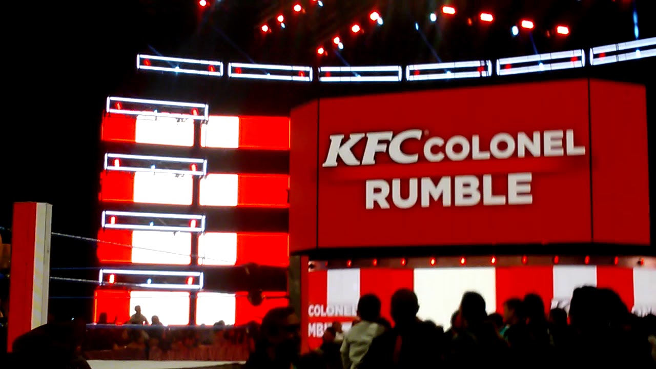WWE KFC Rumble - YouTube