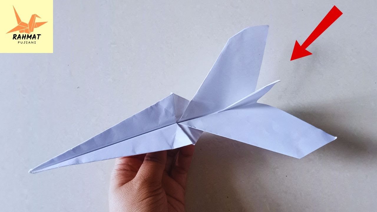 cara membuat pesawat dari kertas terbang lama bisa kembali , cara ...