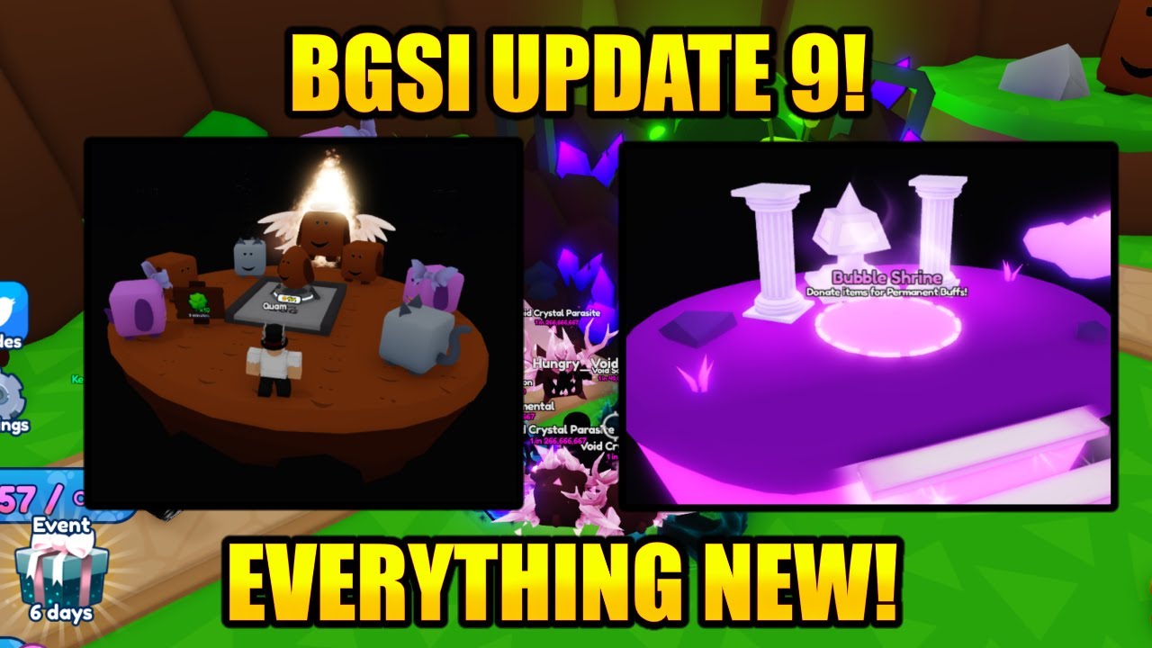 BGSI UPDATE 9 EVERYTHING NEW!! - YouTube