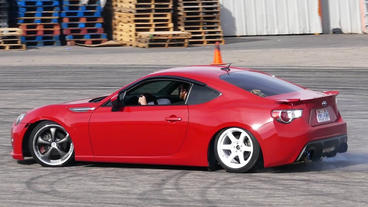 Red Subaru BRZ Drifting Compilation - The Scoundrels' Drift Clinic 12-2 ...