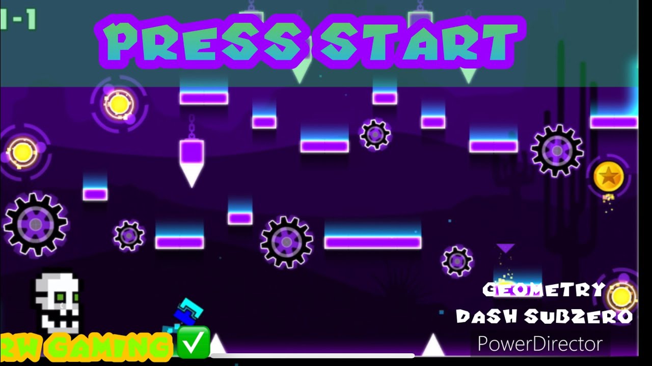 Geometry Dash SubZero - Press Start (Normal) - YouTube