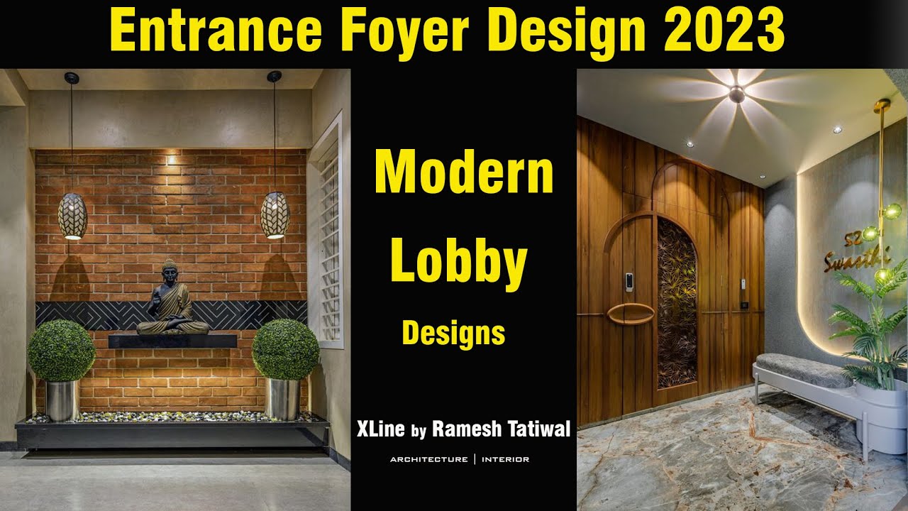 Entrance Foyer Design 2023 | Modern Entrance Foyer Design for Home ...