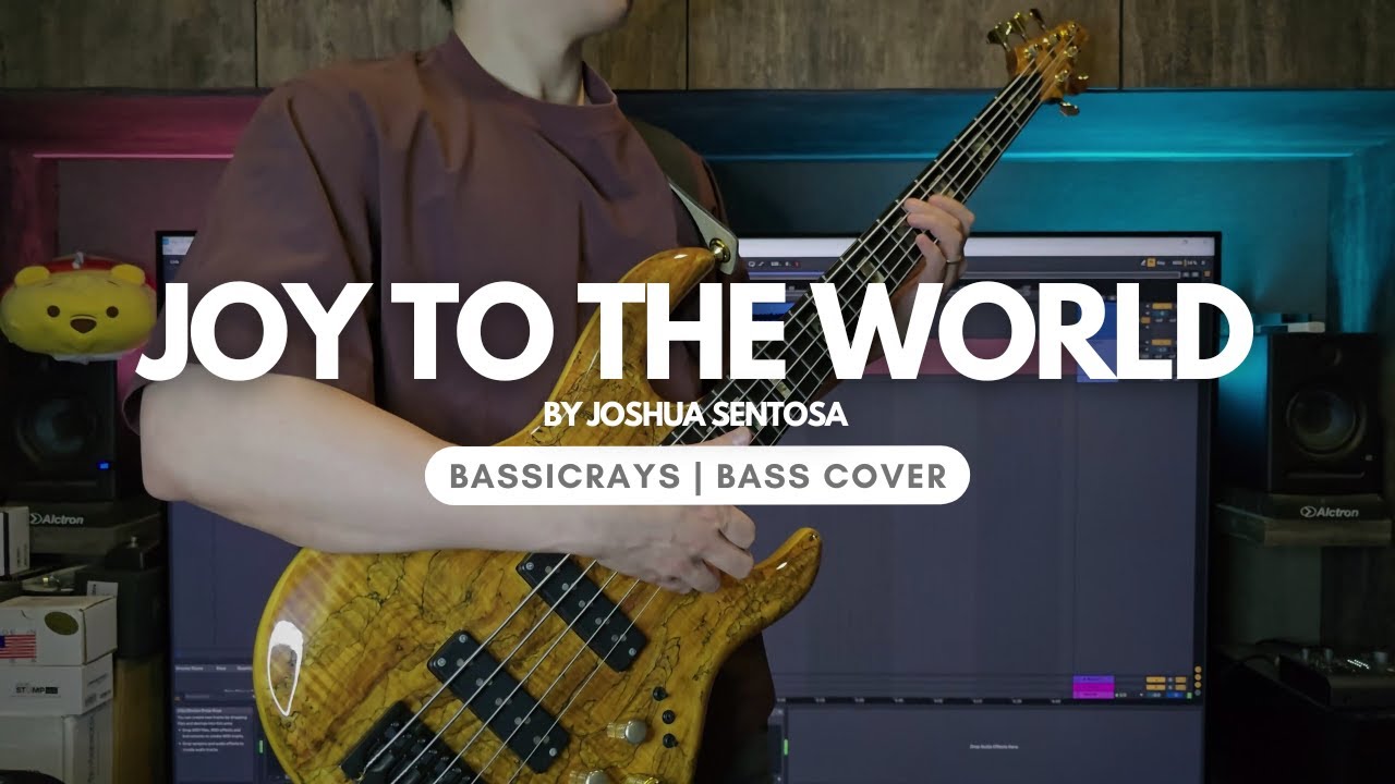 Joy To The World | Joshua Sentosa | Bass Cover (4K) - YouTube