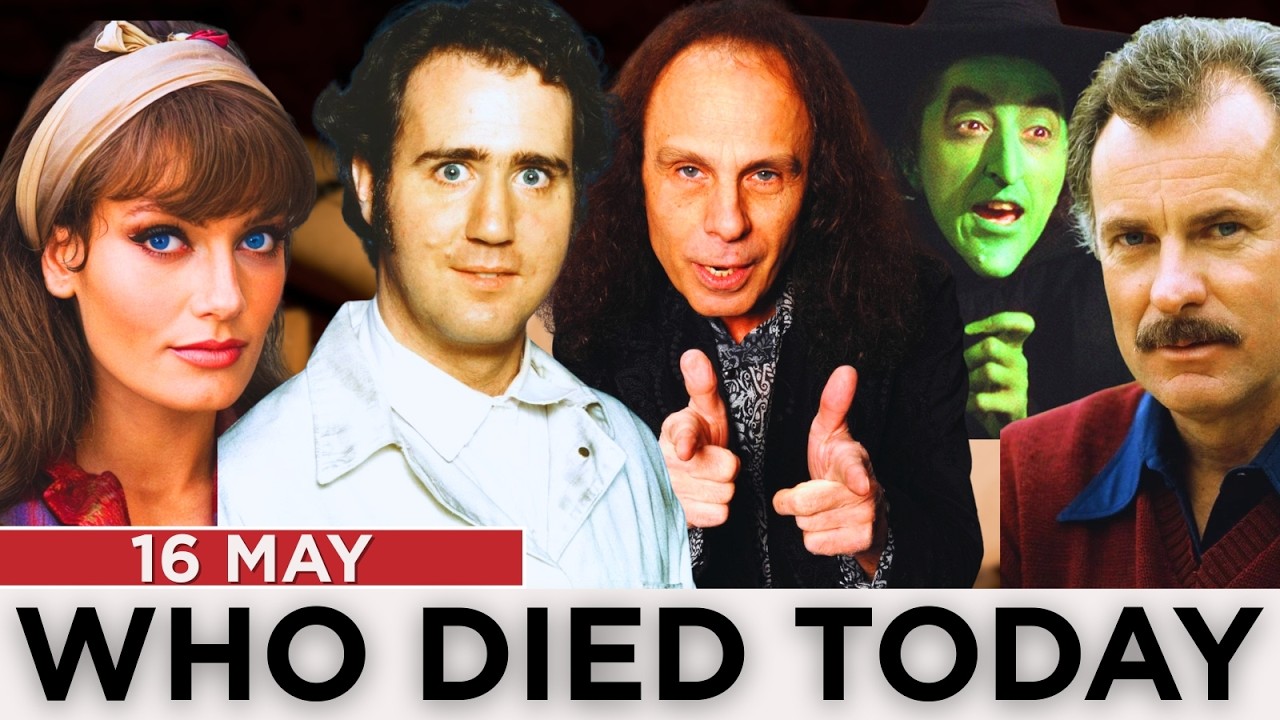 Who Died Today l Famous Deaths On This Day 16 MAY - YouTube