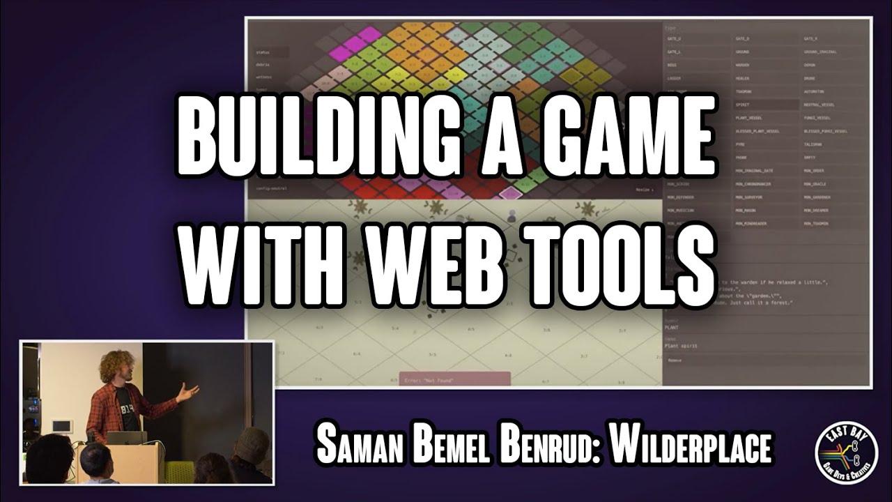 Building A Game With Web Tools? -- Wilderplace by Saman Bemel Benrud - YouTube
