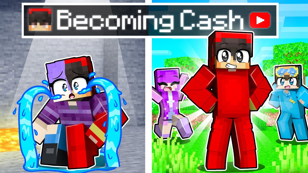 Becoming CASH In Minecraft YouTube becoming-cash-in-minecraft-youtube