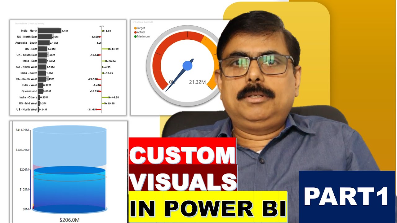 Custom Visuals for Power BI Beginners - Part 1 - YouTube