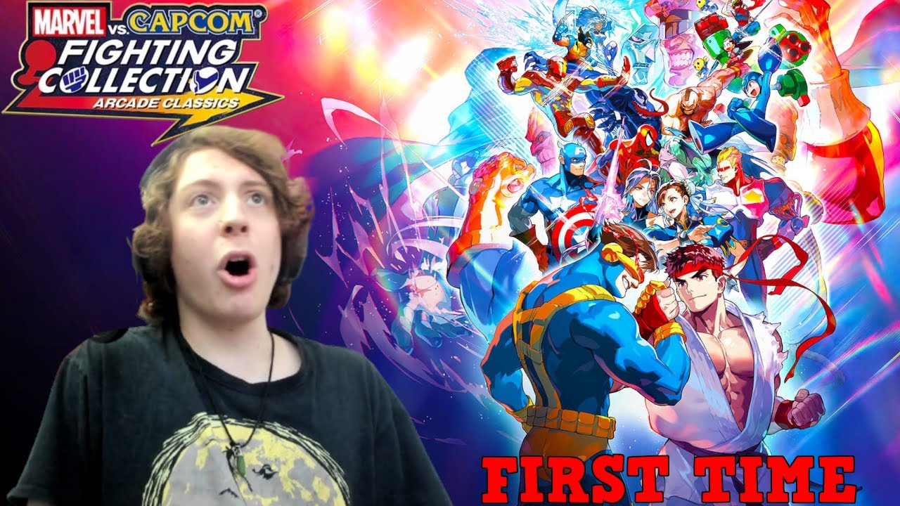 THE MVC FIGHTING COLLECTION IS AMAZING (First Time Playing Marvel V.S ...