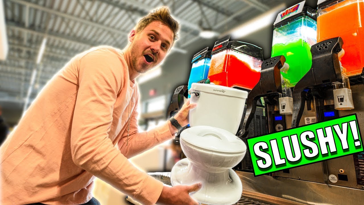 MOST AWKWARD $5 SLUSHY EVER! - YouTube