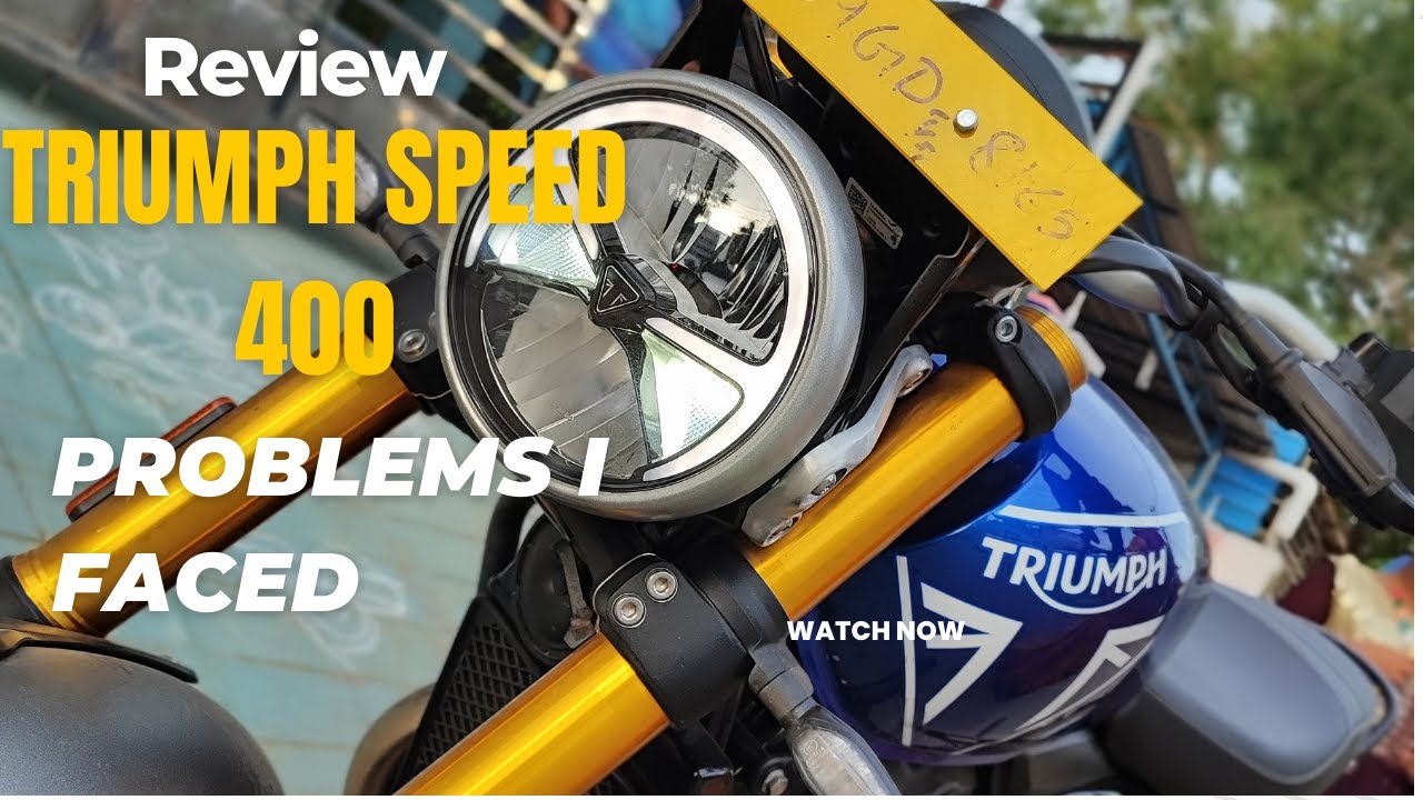 Triumph speed 400 - Honest Review DONT buy without watching | Heating ...