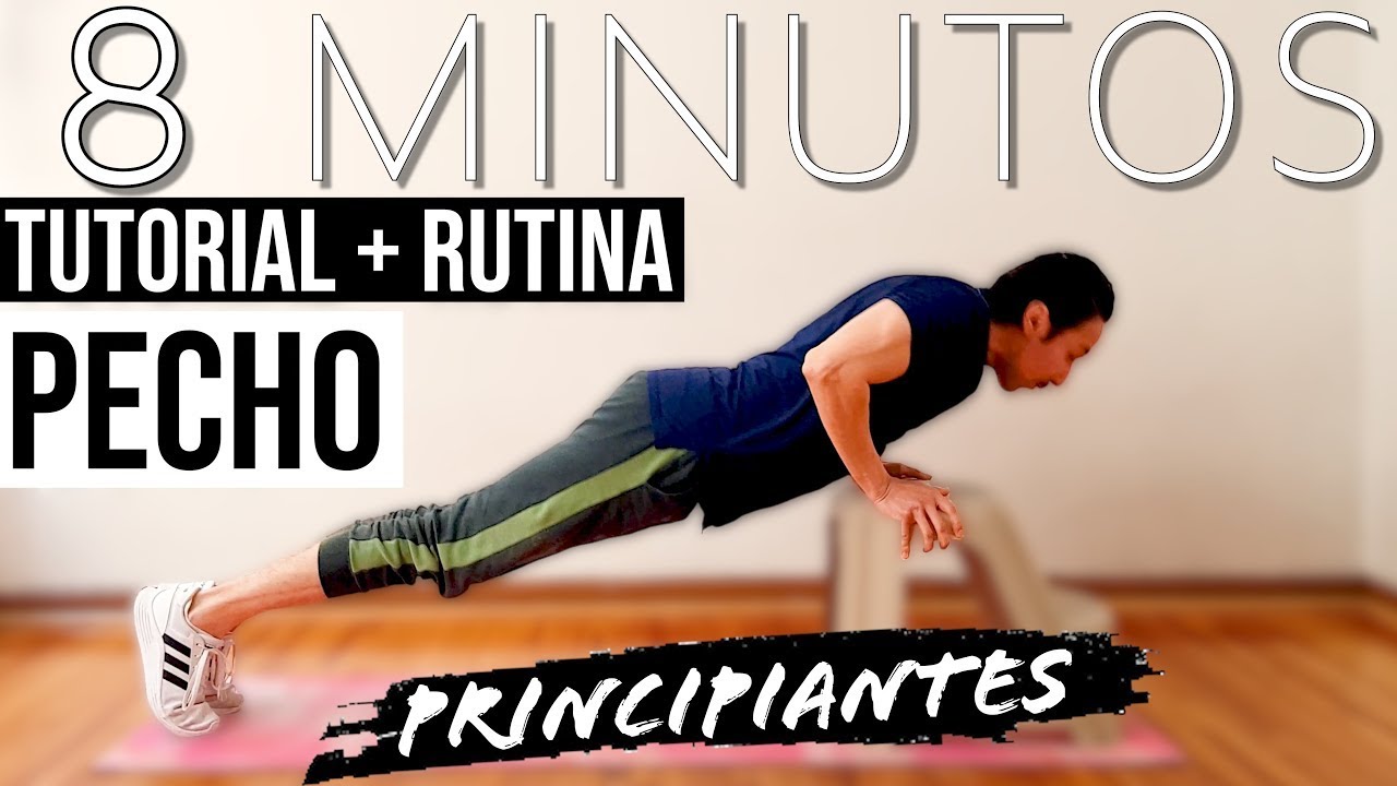 TUTORIAL Y RUTINA de Pecho Para PRINCIPIANTES - YouTube