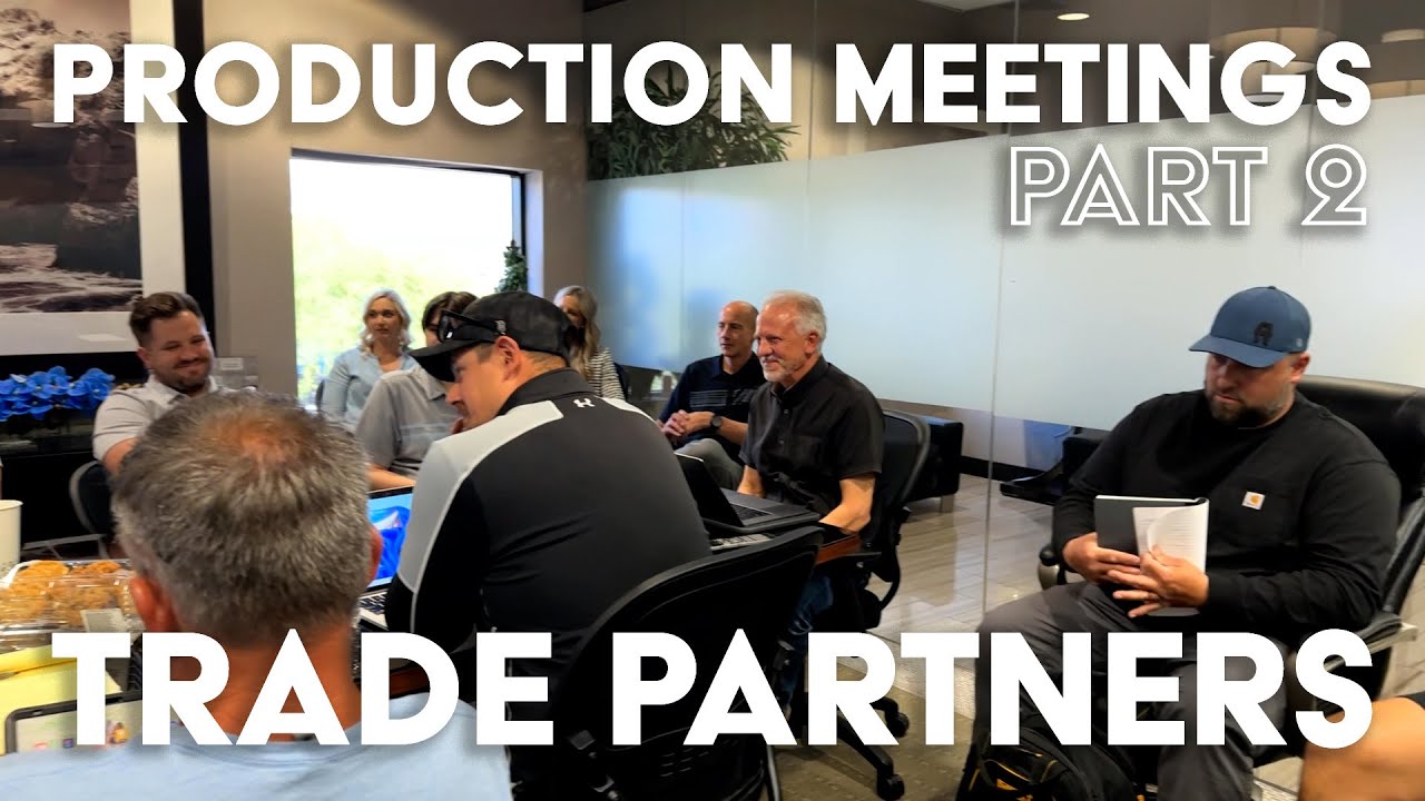 Bringing In Trade Partners To The Production Meeting To Speak | AFT ...