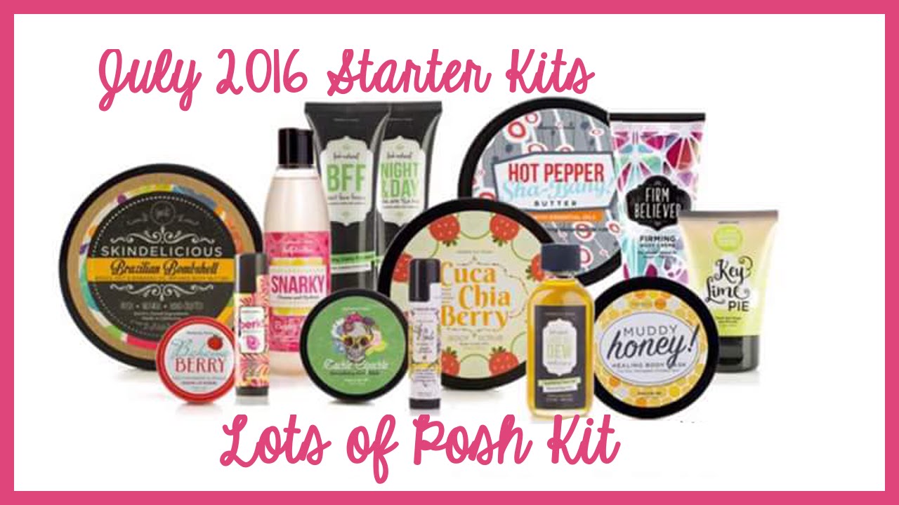 Perfectly Posh Lots of Posh Starter Kit - July 2016 - YouTube