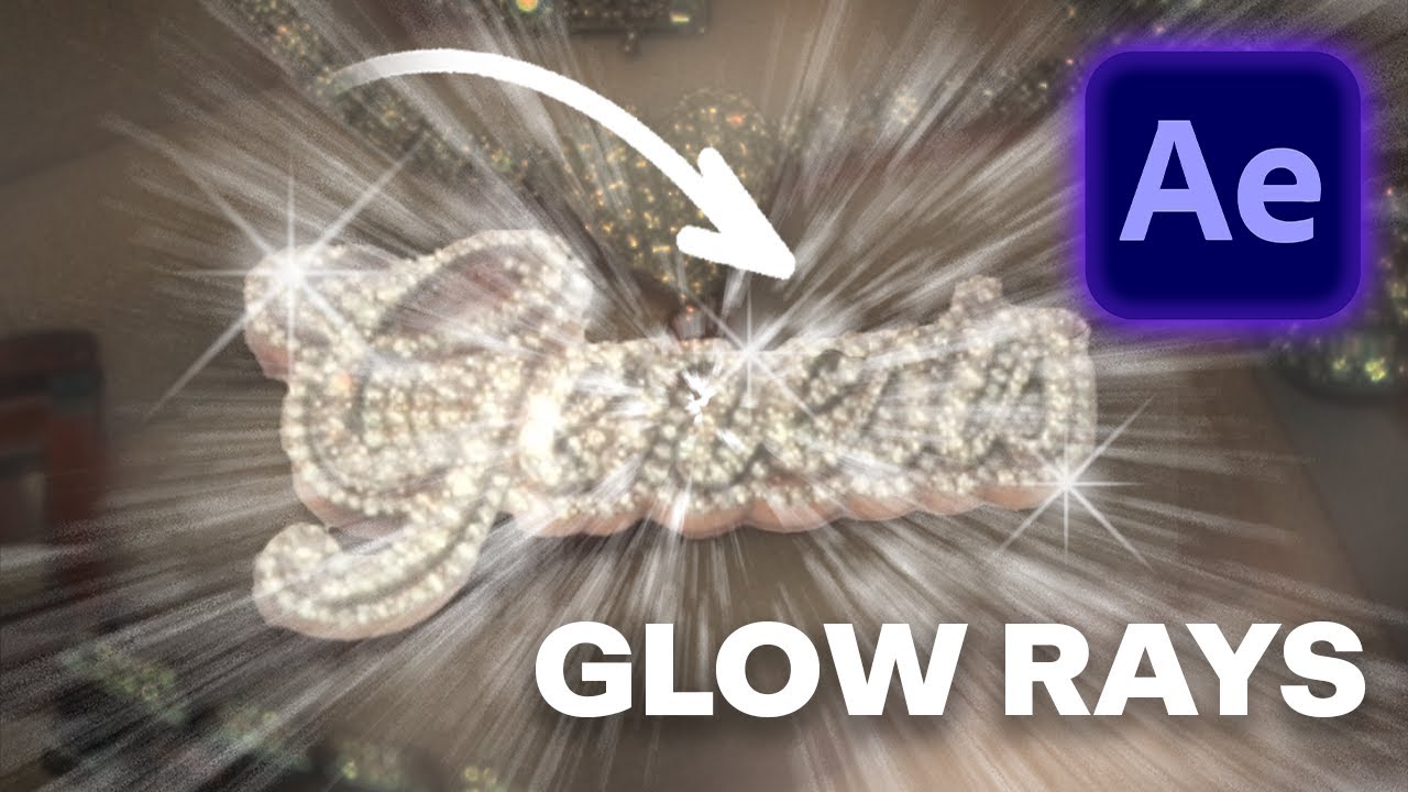 Glowing Light Edge Rays Shine Effect | After Effects Tutorial!! - YouTube