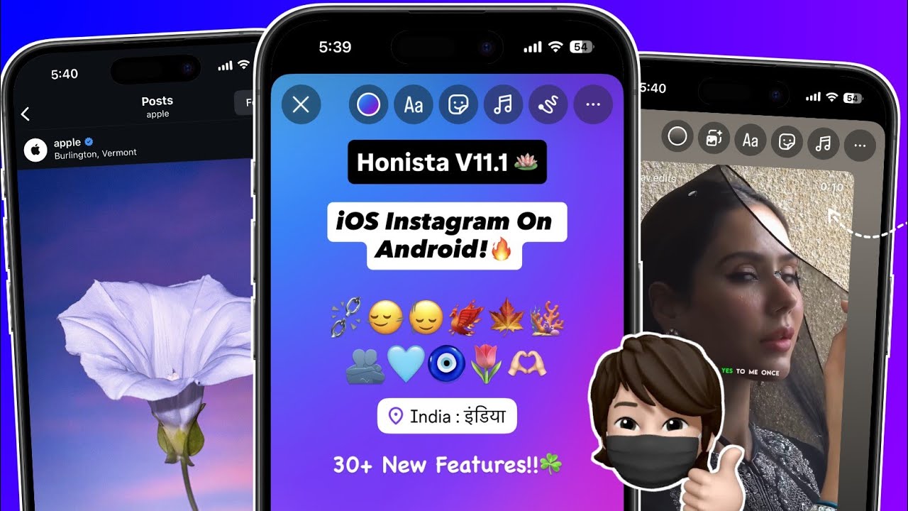 HONISTA V11.1 NEW UPDATE !! FULL iOS INSTAGRAM ON ANDROID 2025 🔥 ...