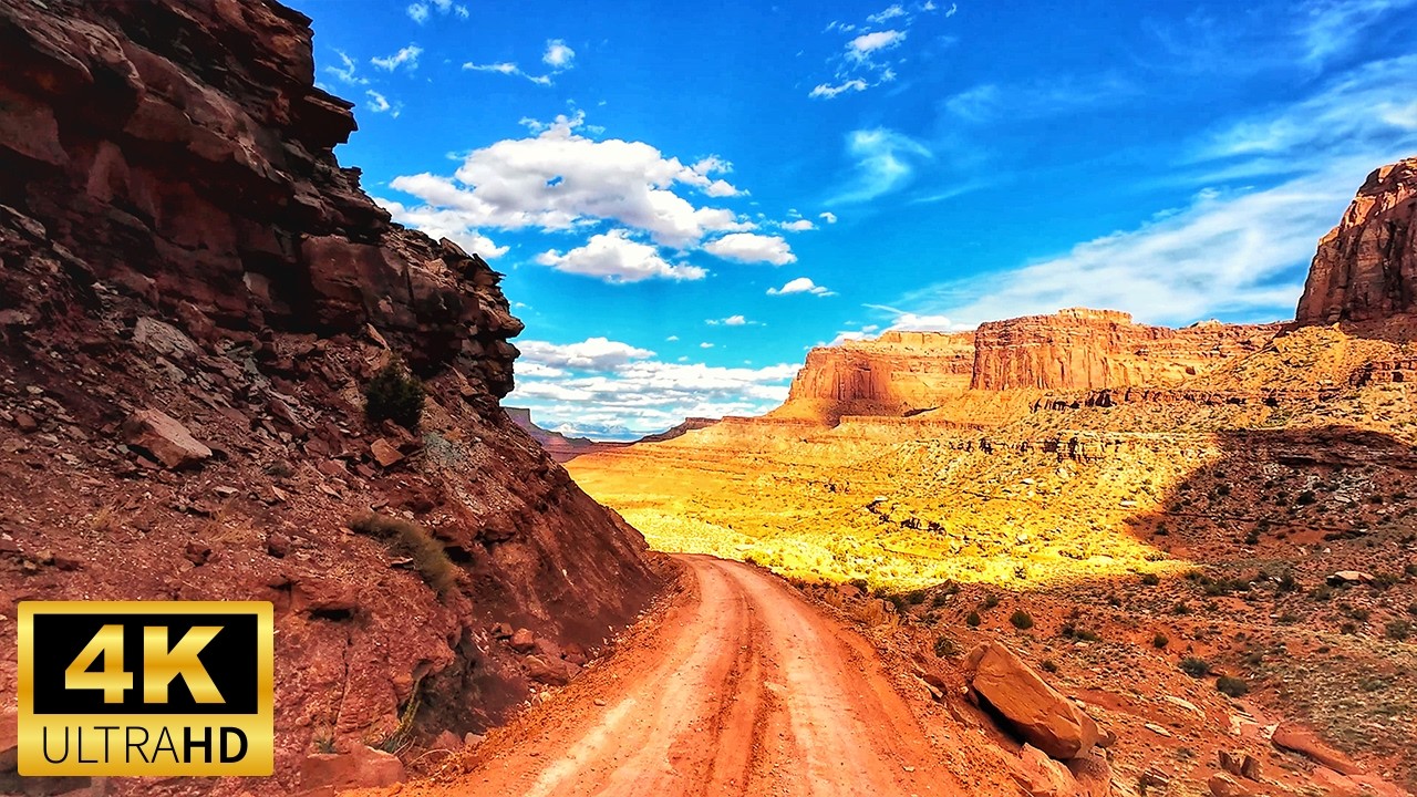 Driving the Most Spectacular Road Ever! Utah’s Potash to Moab in 4K ...