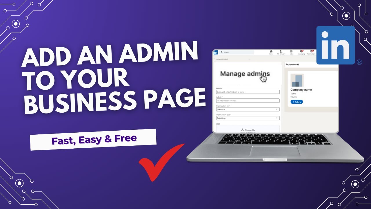 How to Add an Admin to a LinkedIn Business Page (Assign Roles & Manage ...