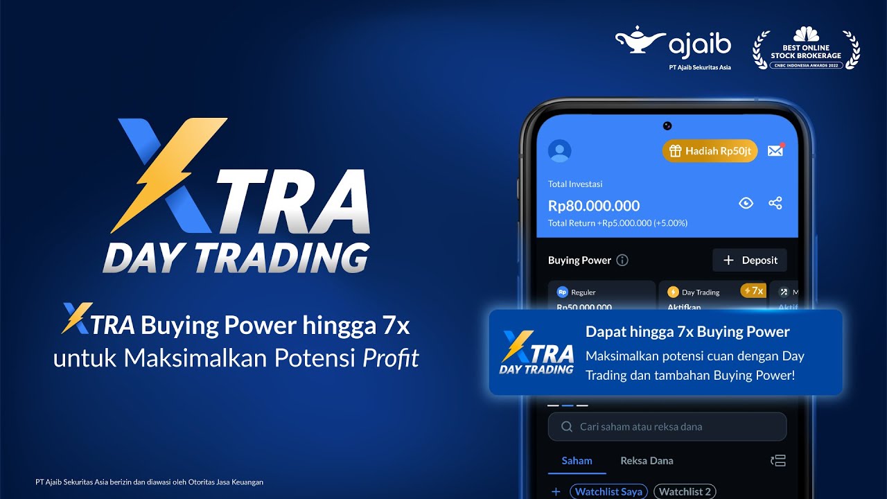 XTRA Day Trading! XTRA Buying Power hingga 7x untuk Maksimalkan Potensi ...