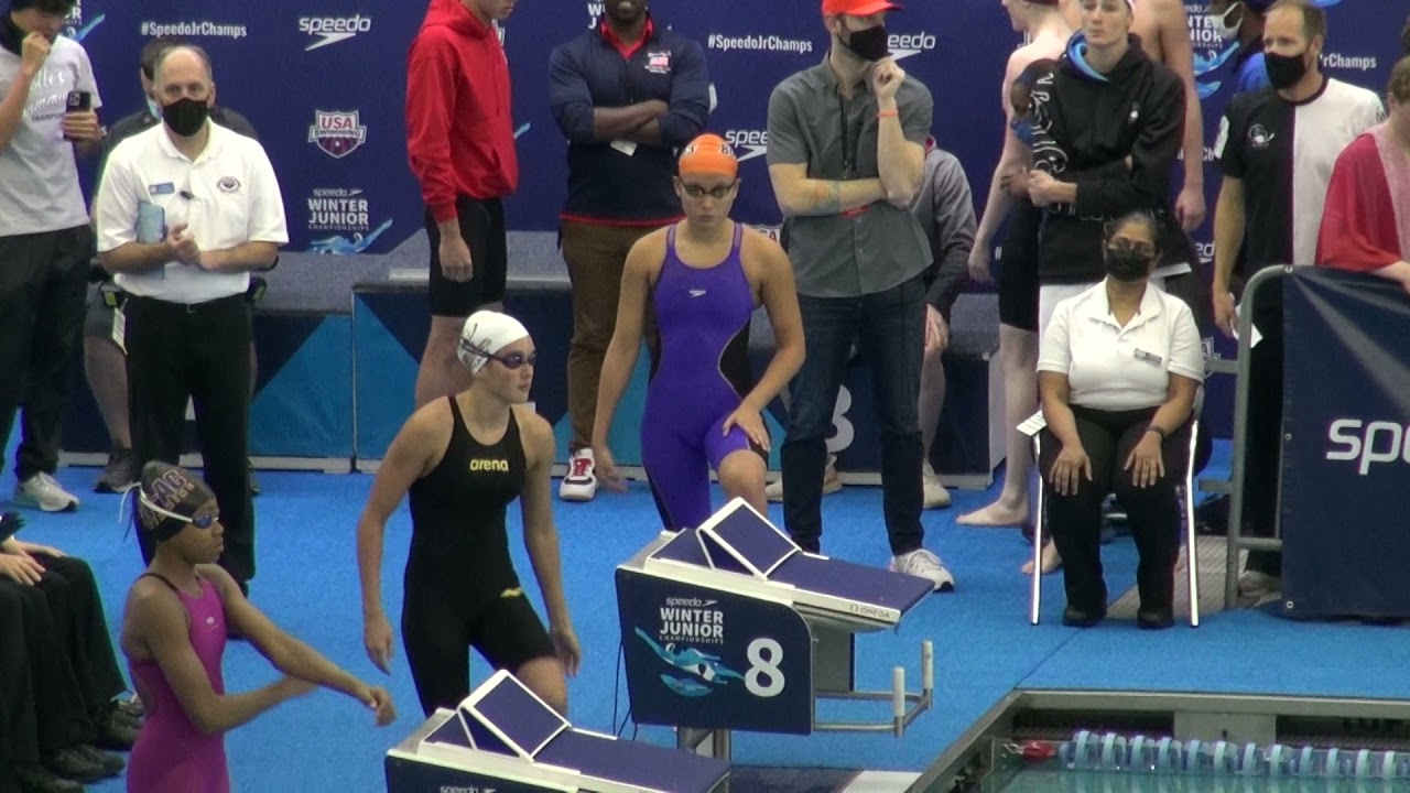 12/09/2021 Erika Pelaez(15) 50free Final 22:40 Speedo Winter ...