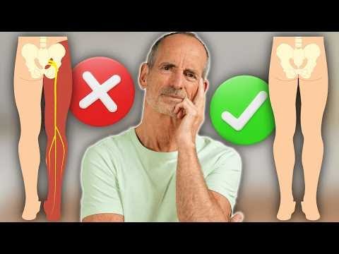MY MOST IMPORTANT exercises for ISCHIAS hip pain - YouTube