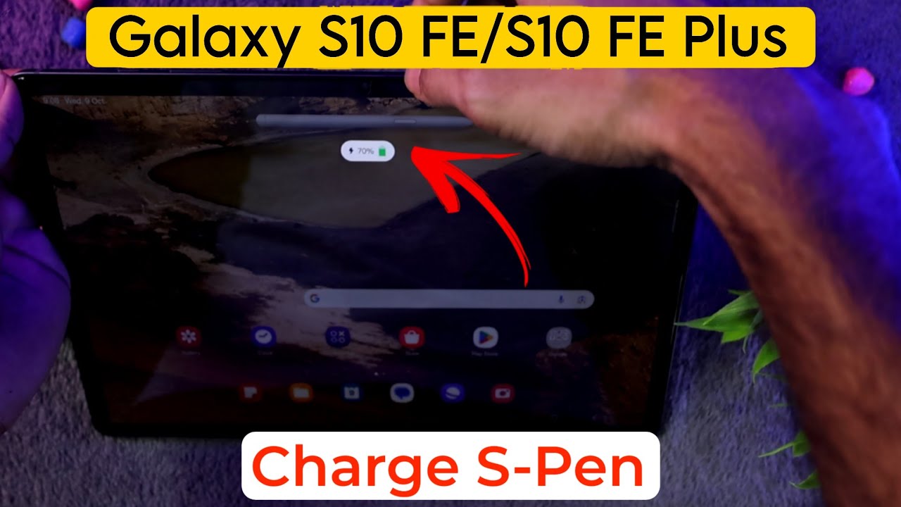 How To Charge S-Pen Battery in Samsung Galaxy Tab S10 FE/S10 FE Plus ...