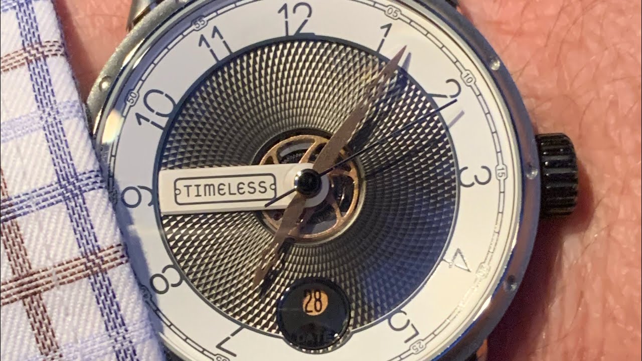 Timeless Swiss Watch HMS 001 Review by COCAB- Watch Collectors Of California And Beyond - YouTube