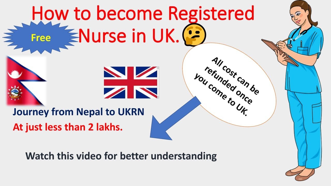 Journey to #UKRN Registered Nurse Nepal to Registered Nurse UK - YouTube