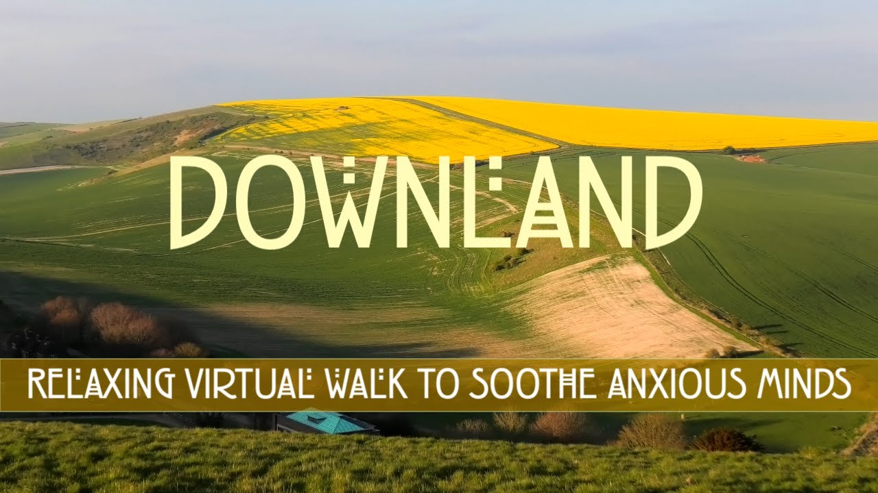 4k Relaxing Spring Countryside Walk in England. evening time - YouTube
