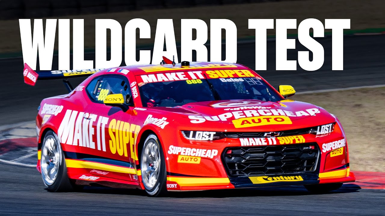 Sights & Sounds of the Supercheap Auto Wildcard testing at QR - YouTube