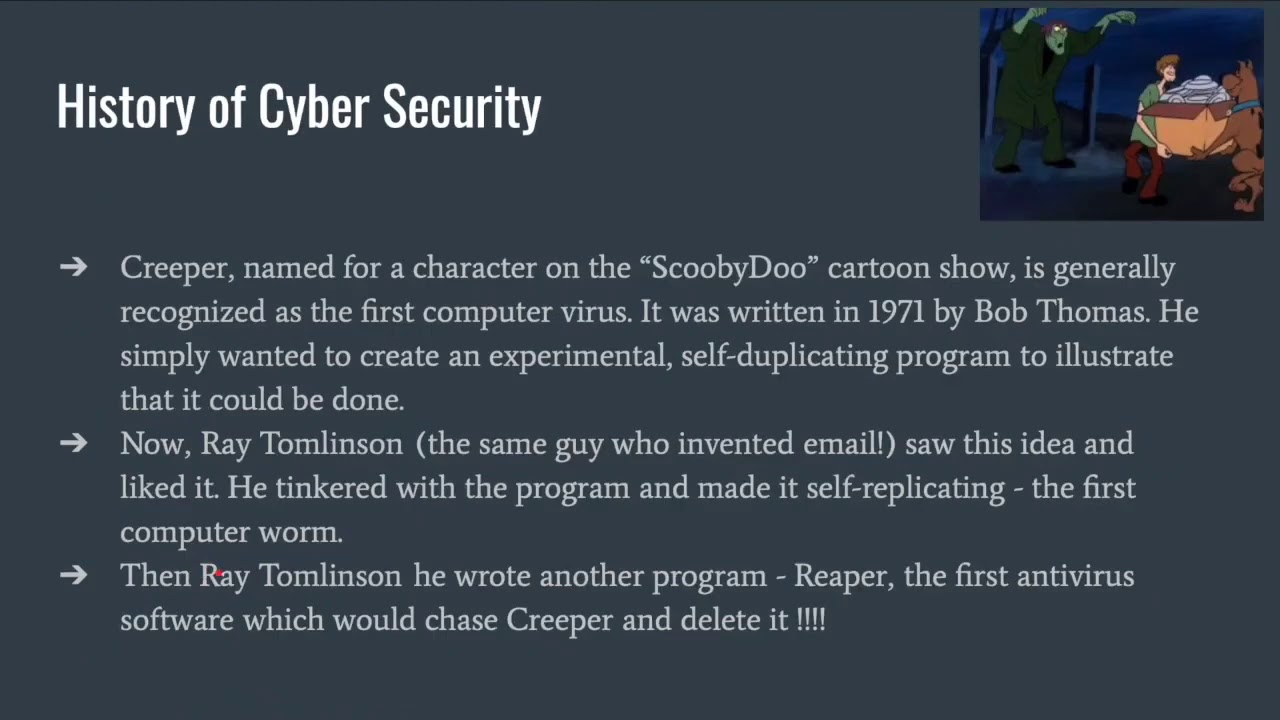 Cyber Security - Past Present Future | Session for St Teresa's | Mahima ...