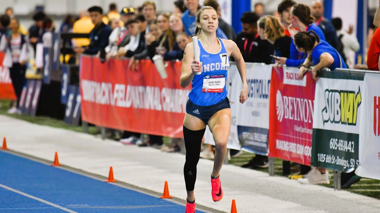 2024 NAIA Indoor - Women's 600m Run Prelims - YouTube