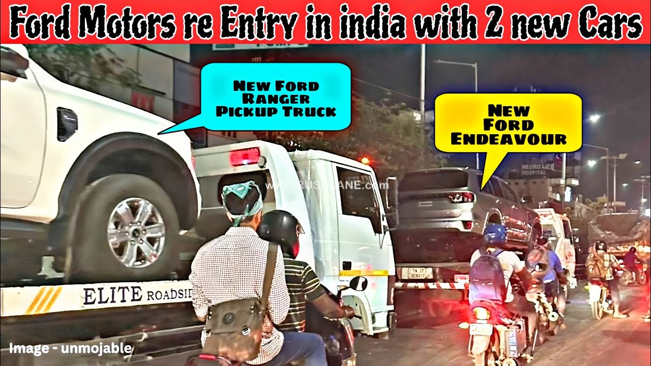 🇮🇳 Finally Ford Re Entry in india 🔥 New Generation Ford Endeavour & New ...