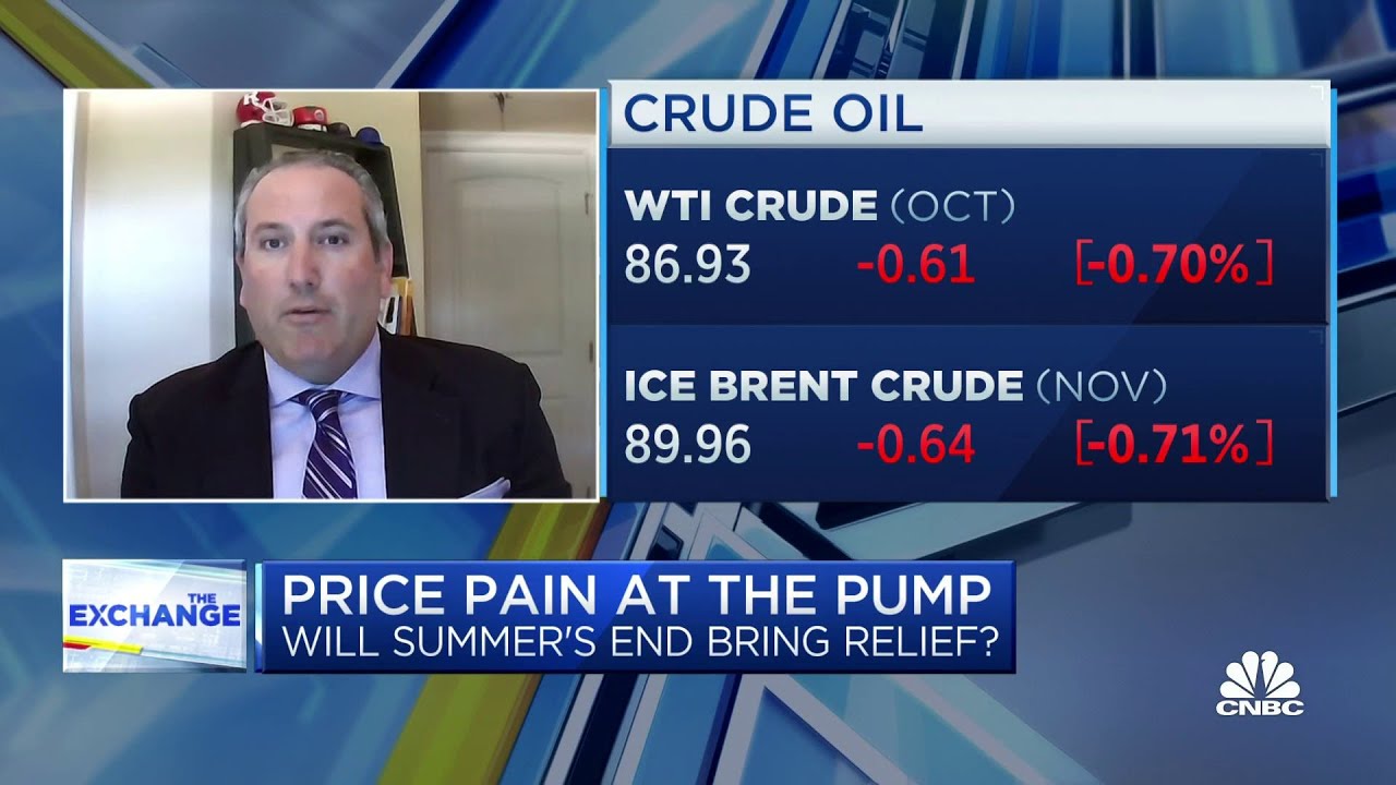 OPIS' Denton Cinquegrana sees a slight upside for crude oil - YouTube