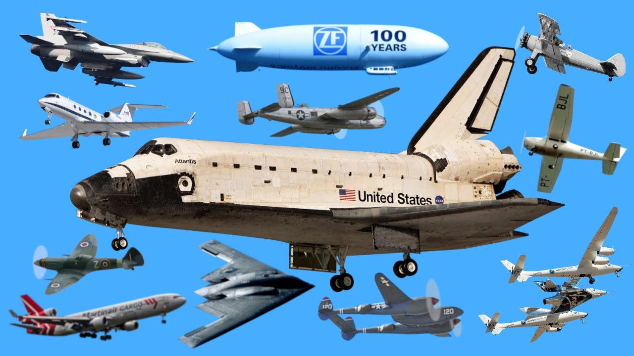 CONVENTIONAL and MODERN AIRCRAFT - YouTube