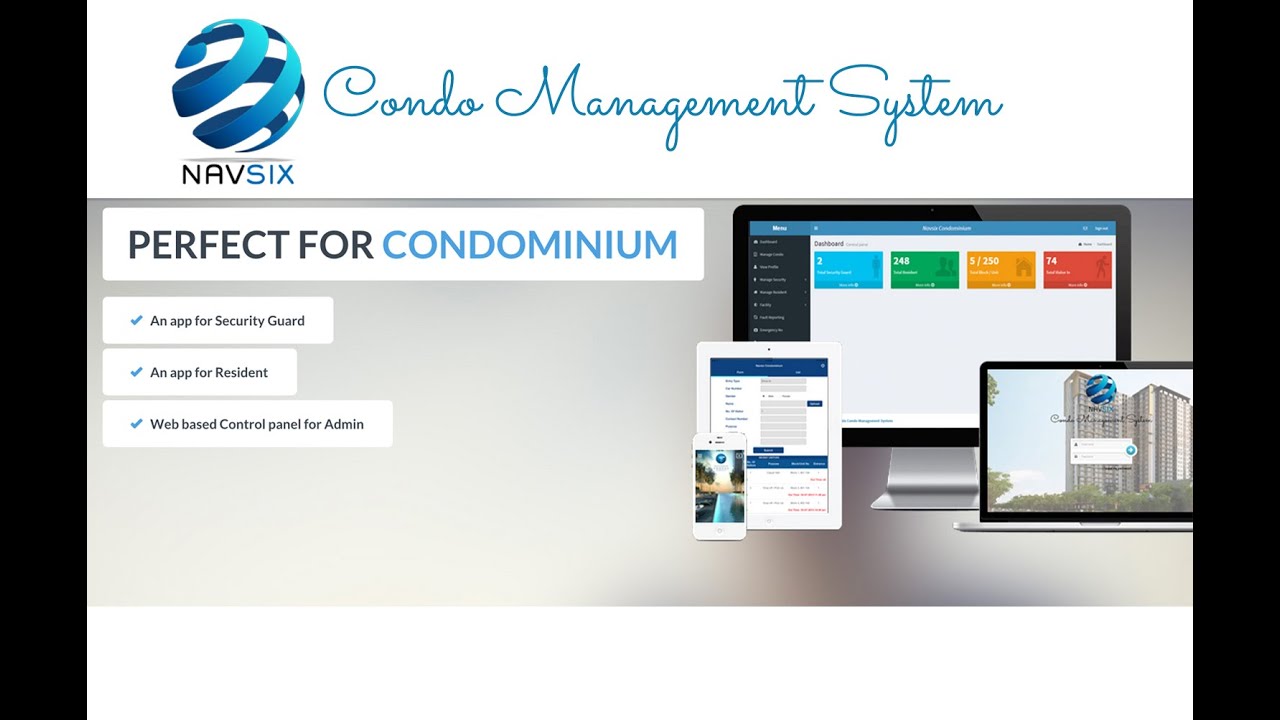 Navsix Condo Management System - YouTube