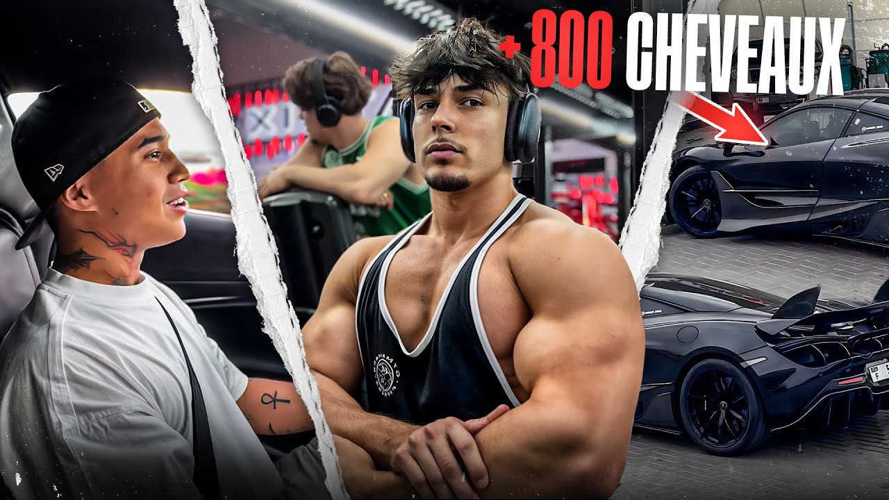 ANTHONY SIRIUS m'envoie en ENFER avec SA MCLAREN ( +800 cheveaux ...