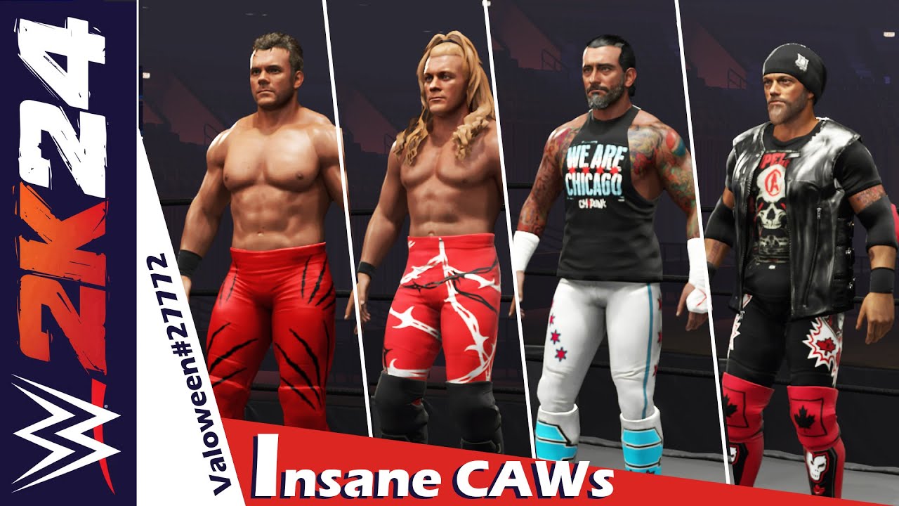 WWE 2k24 CAW Creator Showcase VALOWEEN#27772 - YouTube