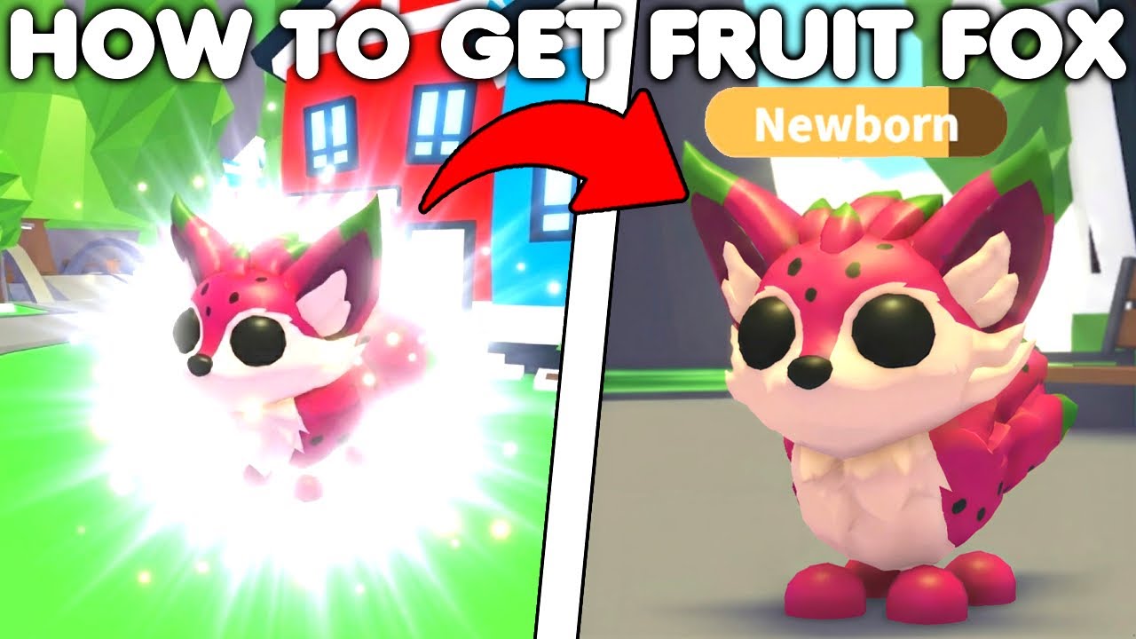 🤫HOW TO GET THE NEW FRUIT FOX IN ADOPT ME!😱NEW SECRET PET RELEASED ...
