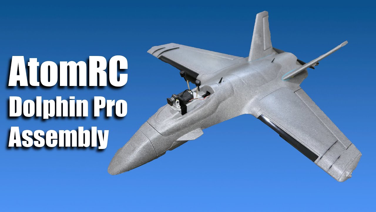AtomRC Dolphin Pro RTH - Assembly and setup - YouTube