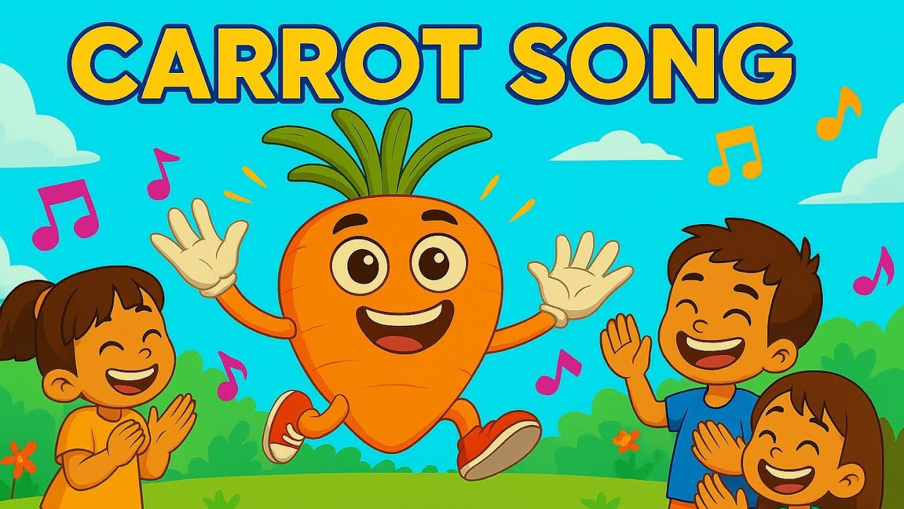 Carrot Song |Tamil Kids Vegetable Rhyme |Healthy Fun Jump-Jump Song ...