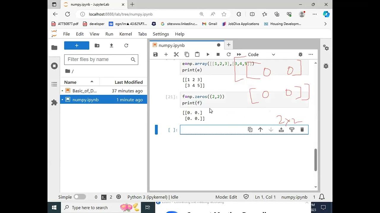 Python data analysis numpy Part 2 - YouTube